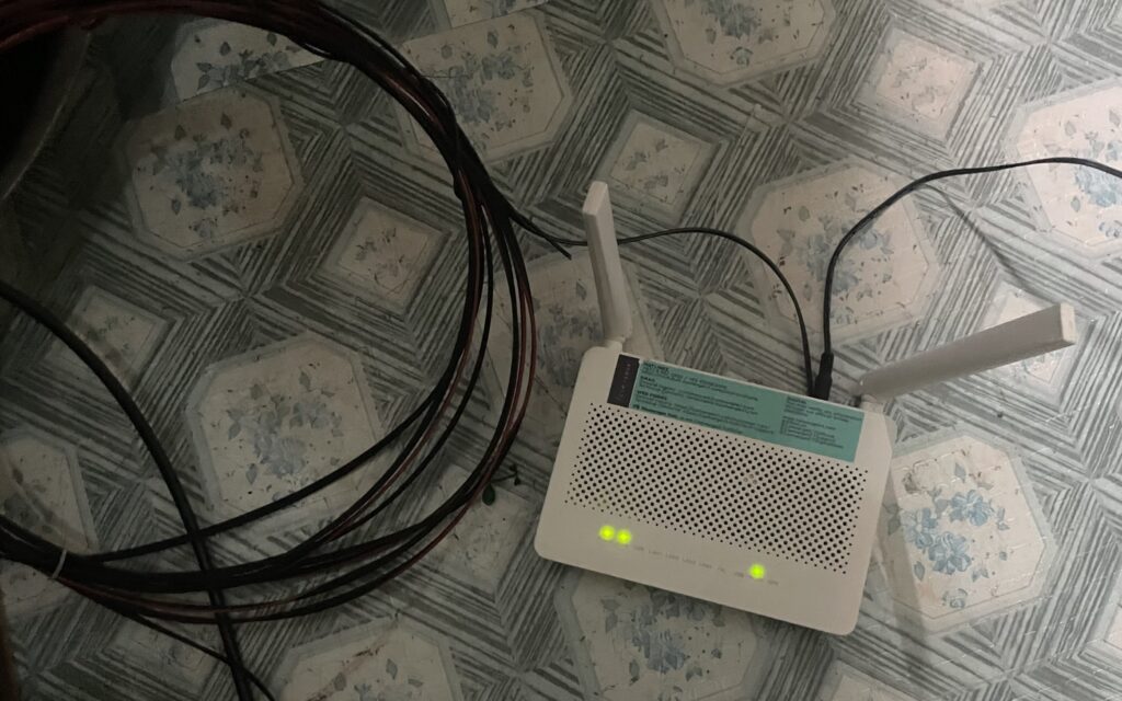 Installed my first NAP and setup two clients – Fiber / FTTH / EPON